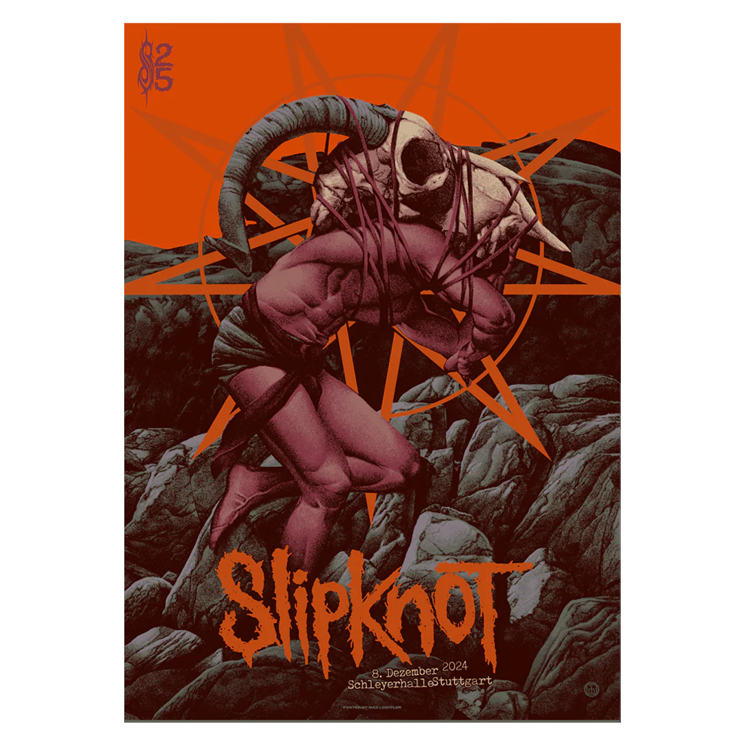 2024 Limited Edition Tour Poster – Stuttgart - Slipknot Official UK Store